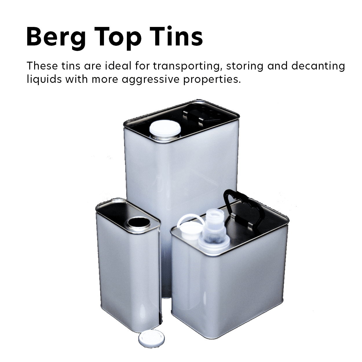 Metal Screw Top Tinplate