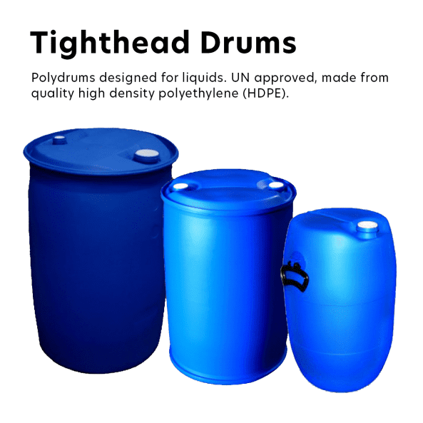 Plastic Large Plastic Drums | Taylor Davis