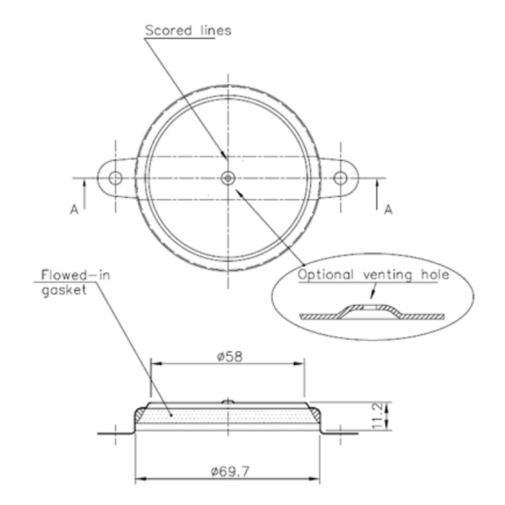 Green Tabseal for Butress Bung | Taylor Davis